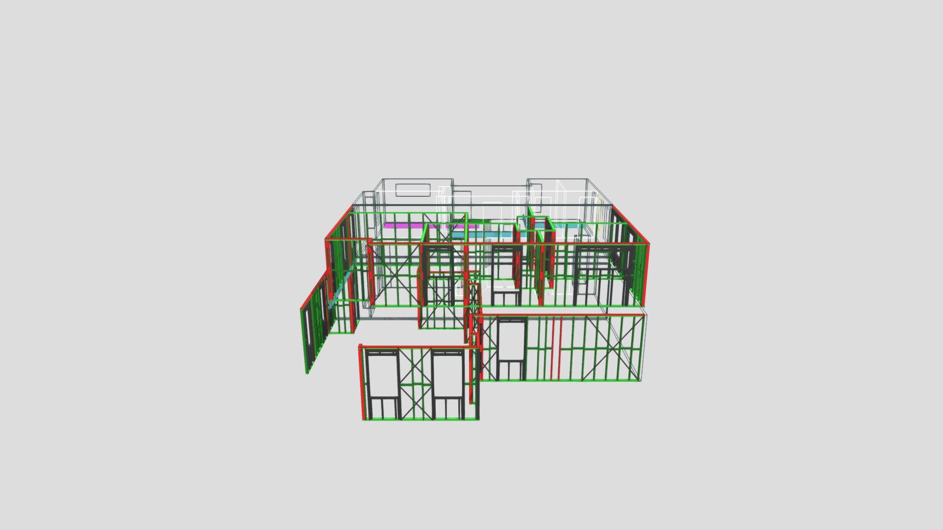 101046 U3 WALL - 3D model by Dahlsens [fd33379] - Sketchfab