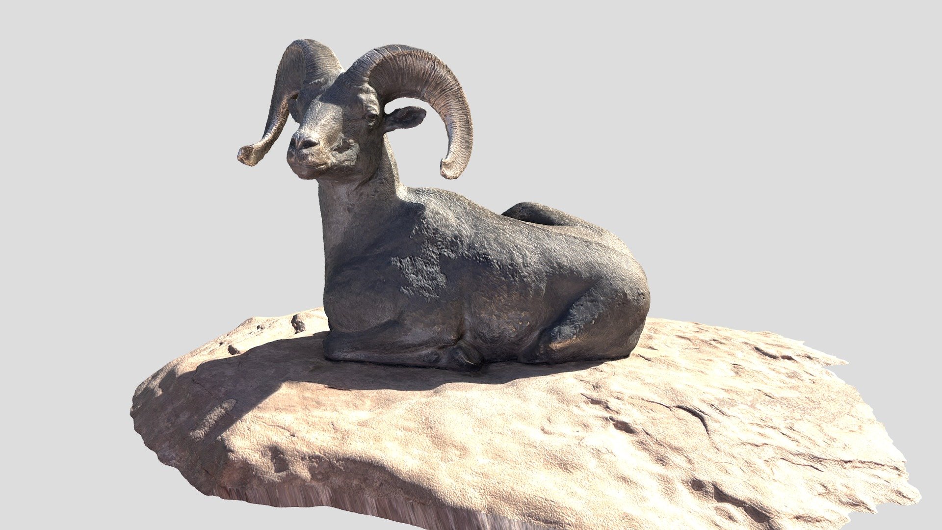Ram Statue - Buy Royalty Free 3D model by MADD Designs (@TDModel ...