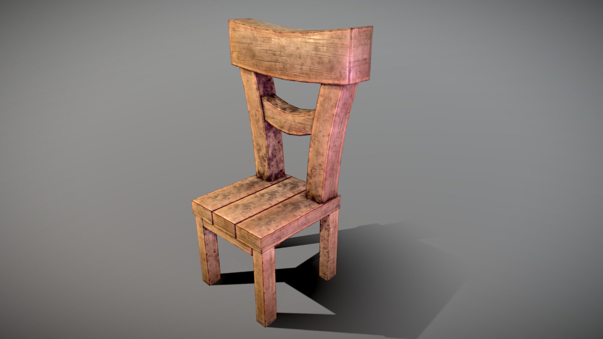 Old Chair - Download Free 3D model by Paradise Games (@Paradise_Games ...