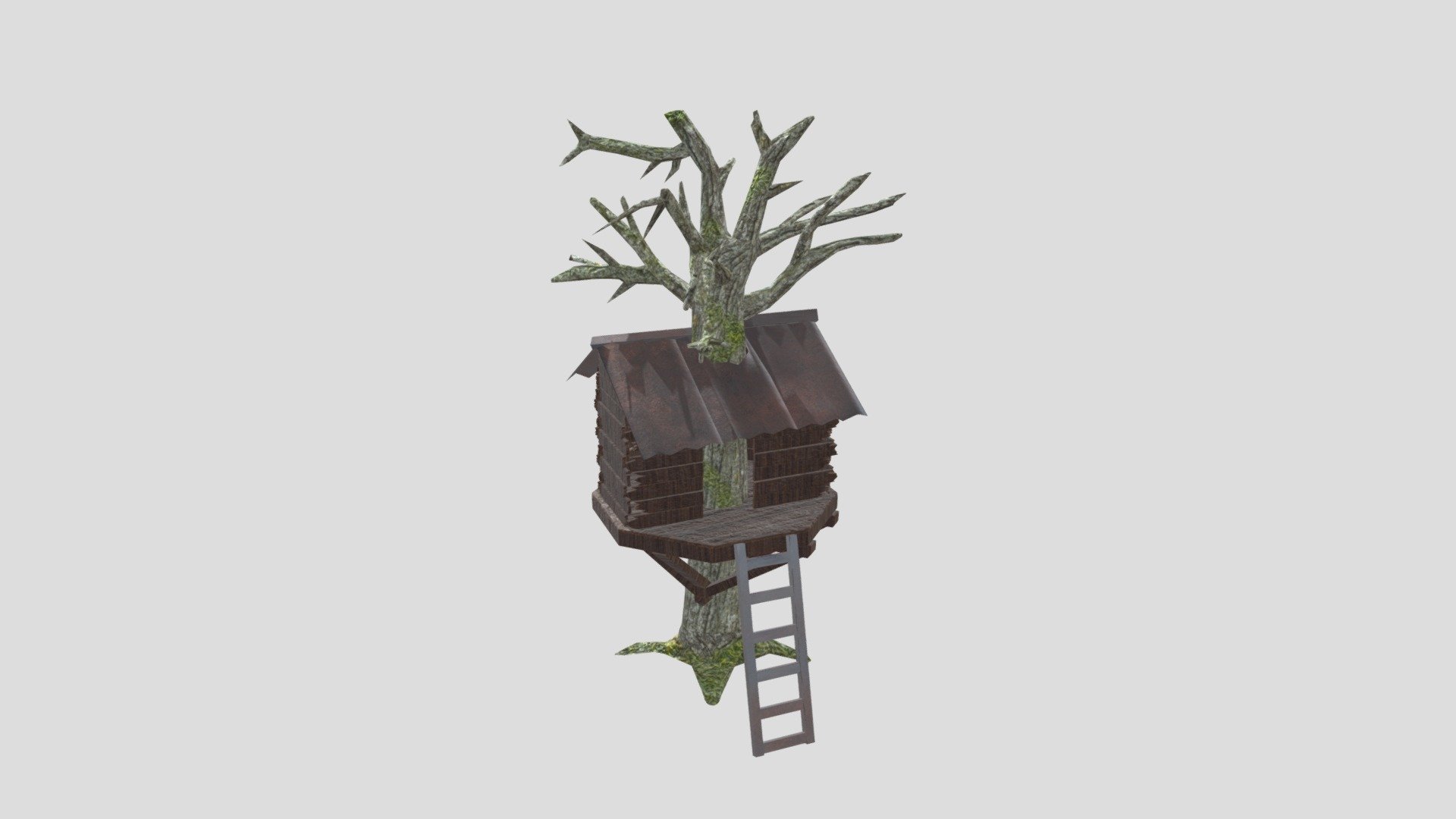 3D Modeling TreeHouse - 3D model by Nicogarciapaetz [fd394ca] - Sketchfab