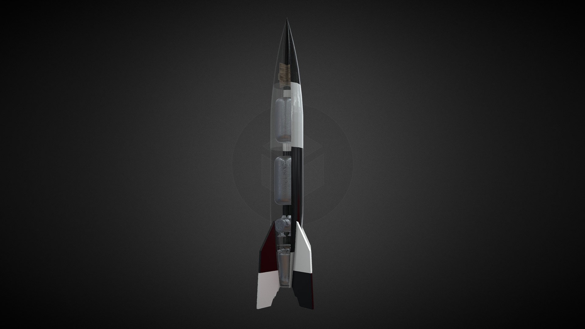 Nazi V2 Rocket - Buy Royalty Free 3D model by AH (@agher) [fd3b504 ...