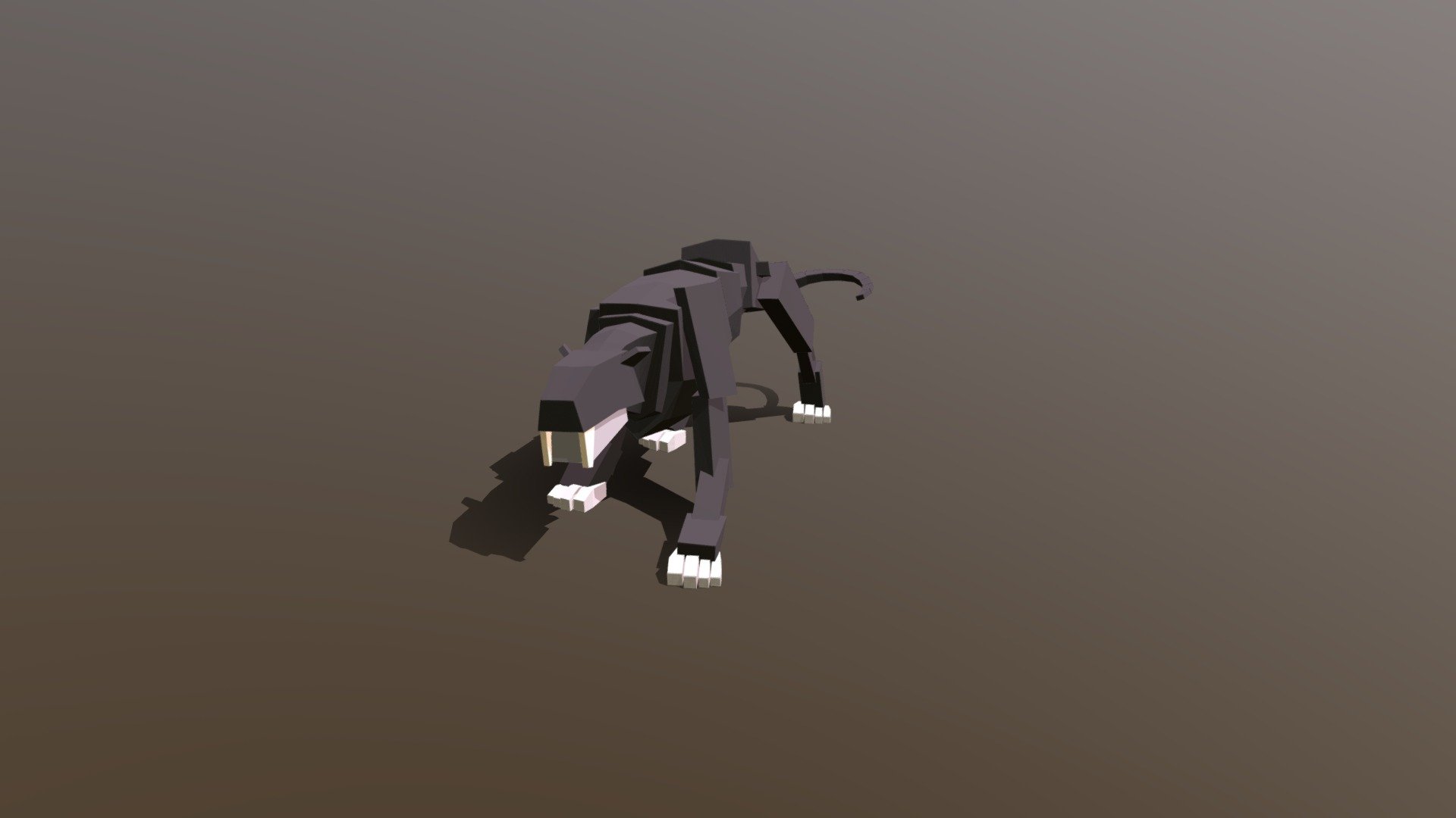 Sabertooth Tiger Animation Set - Download Free 3D model by rubencazares ...