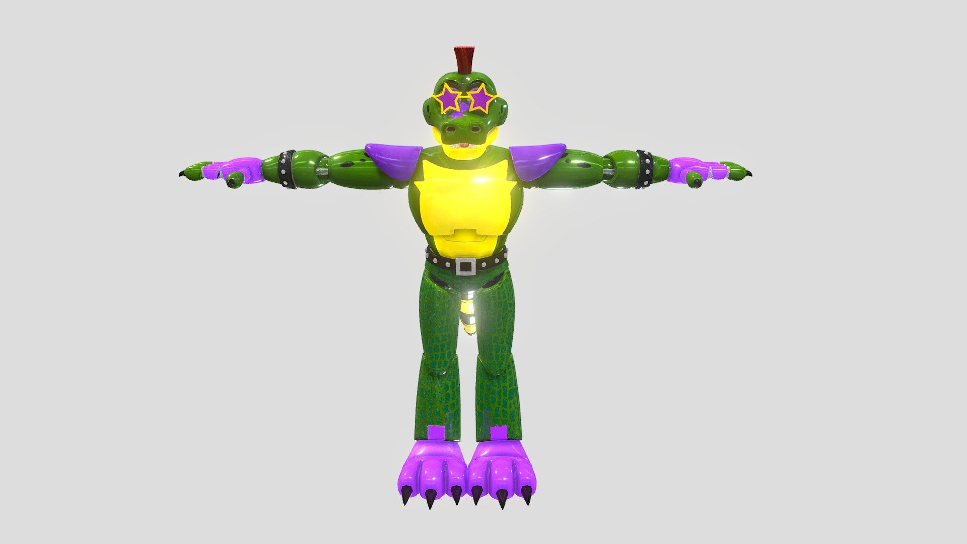 Fnaf Emissive Monty - Download Free 3D model by skylajade69 [fd3cbcb ...
