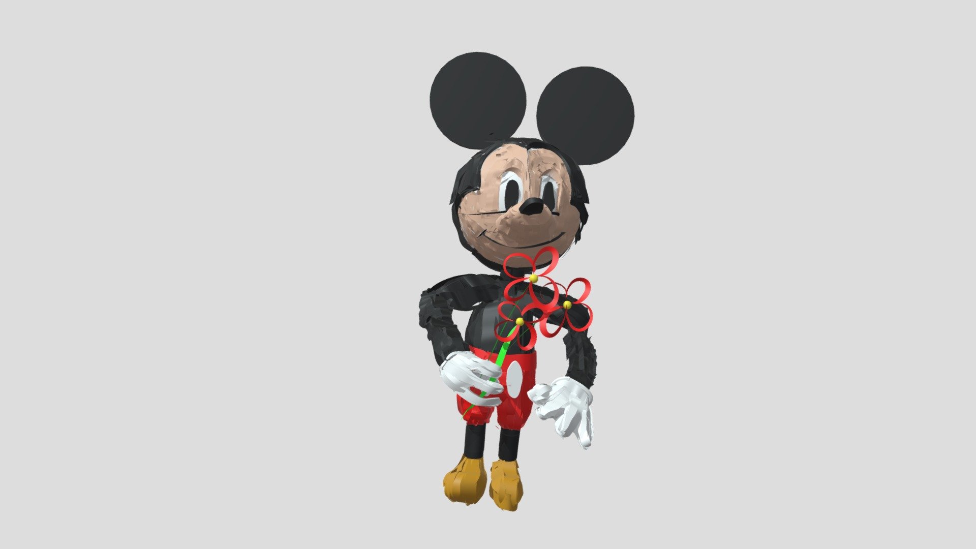 Mickey - Download Free 3D model by Simon Kronor (@Kronor) [fd3ceb3 ...