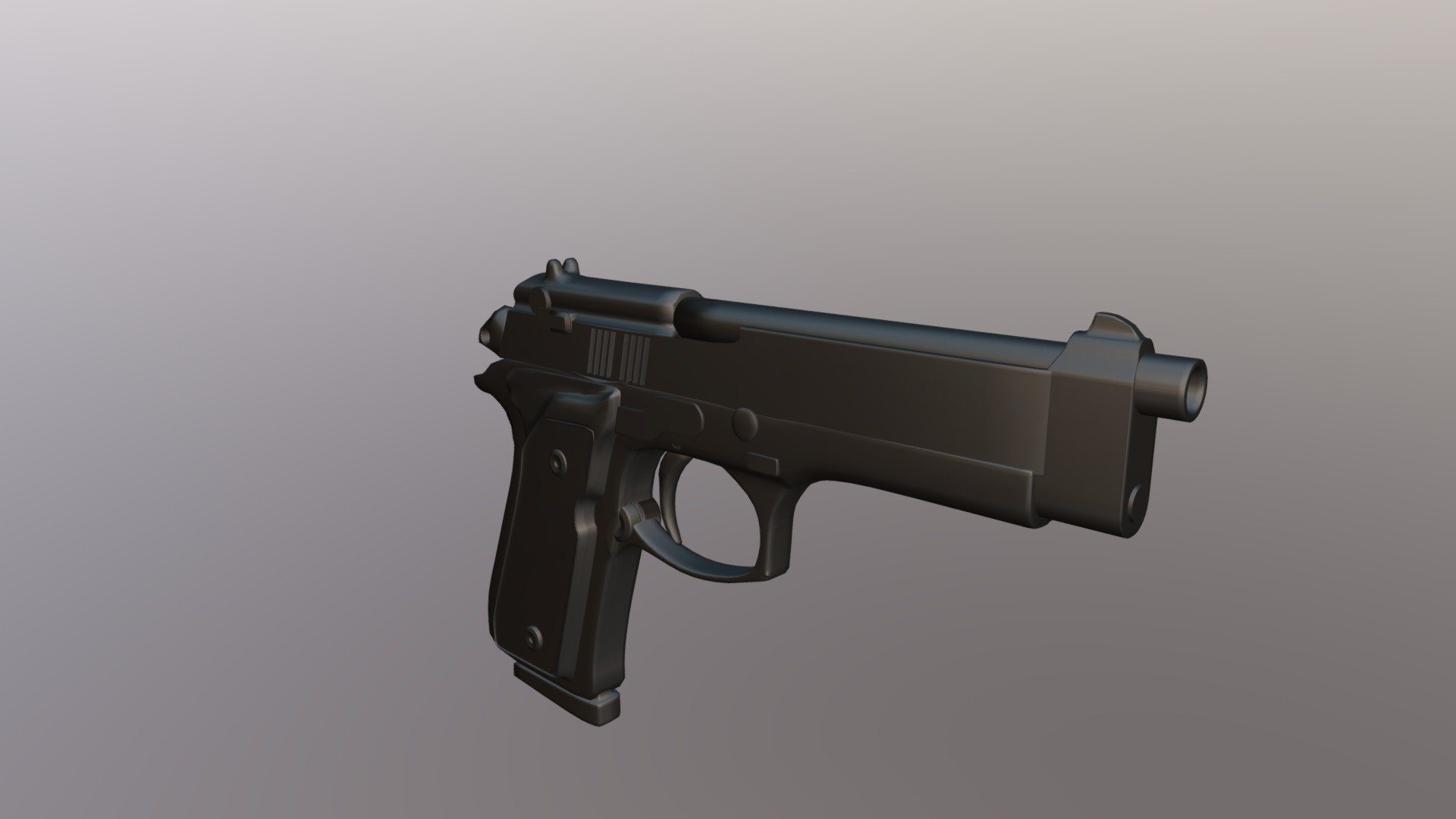 Gun - Download Free 3D model by Izza [fd3d21d] - Sketchfab