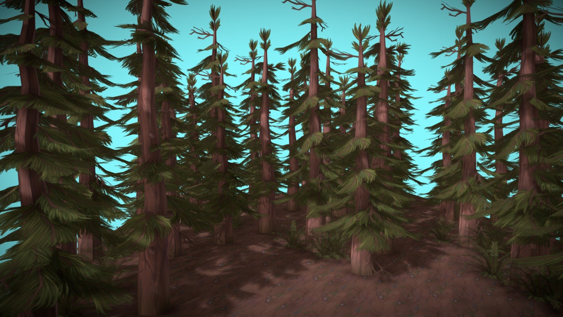 Forest - 3D model by ArtistaLivre [fd3ed9c] - Sketchfab