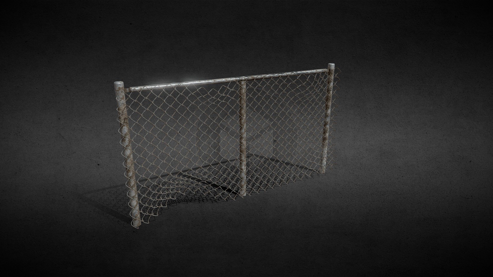 Damaged Chainlink Fence - Download Free 3D model by Michael (@SgtBlitz ...