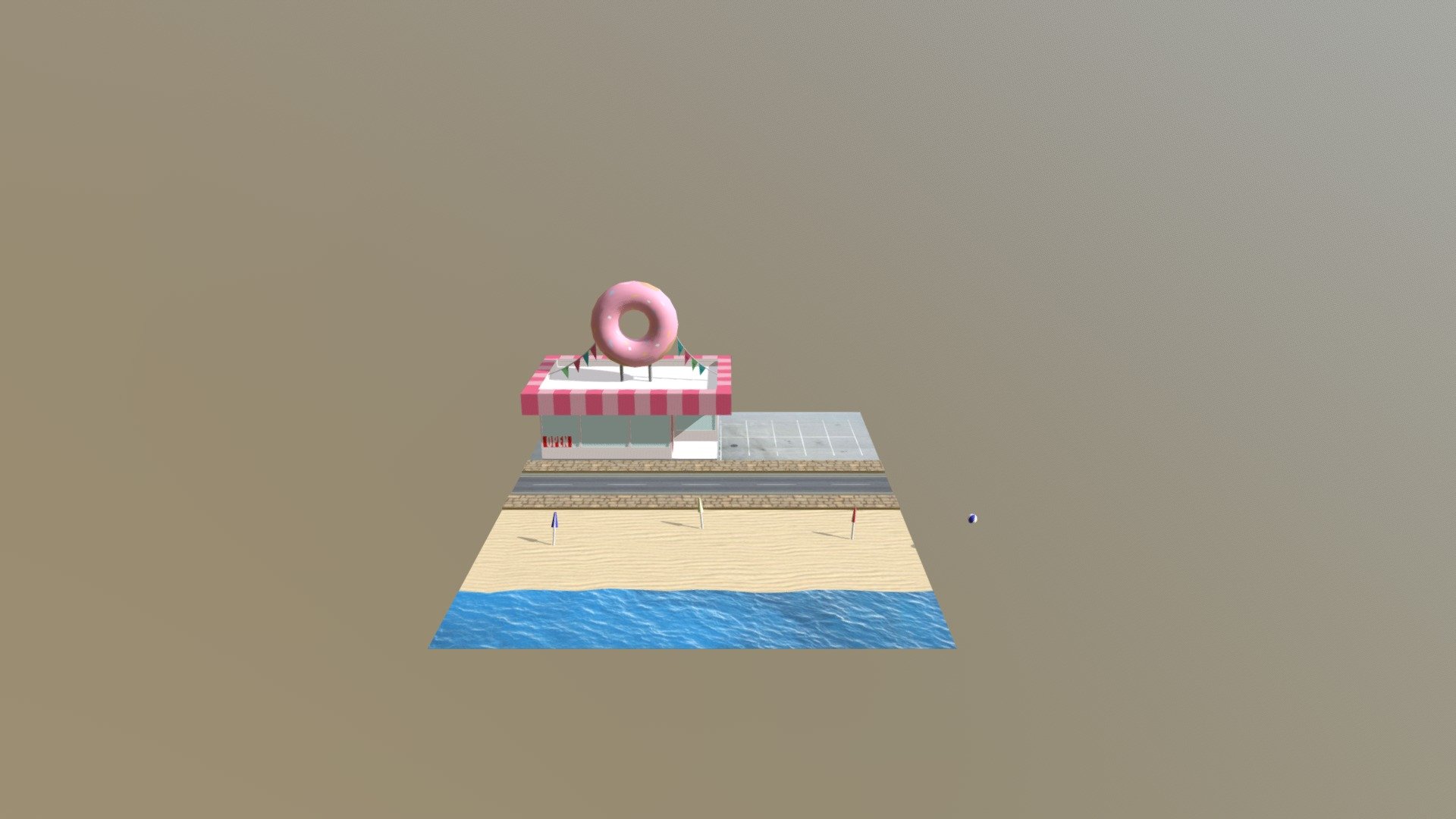 Donut Shop Animation - 3D model by Austin_F1324 [fd40f6e] - Sketchfab