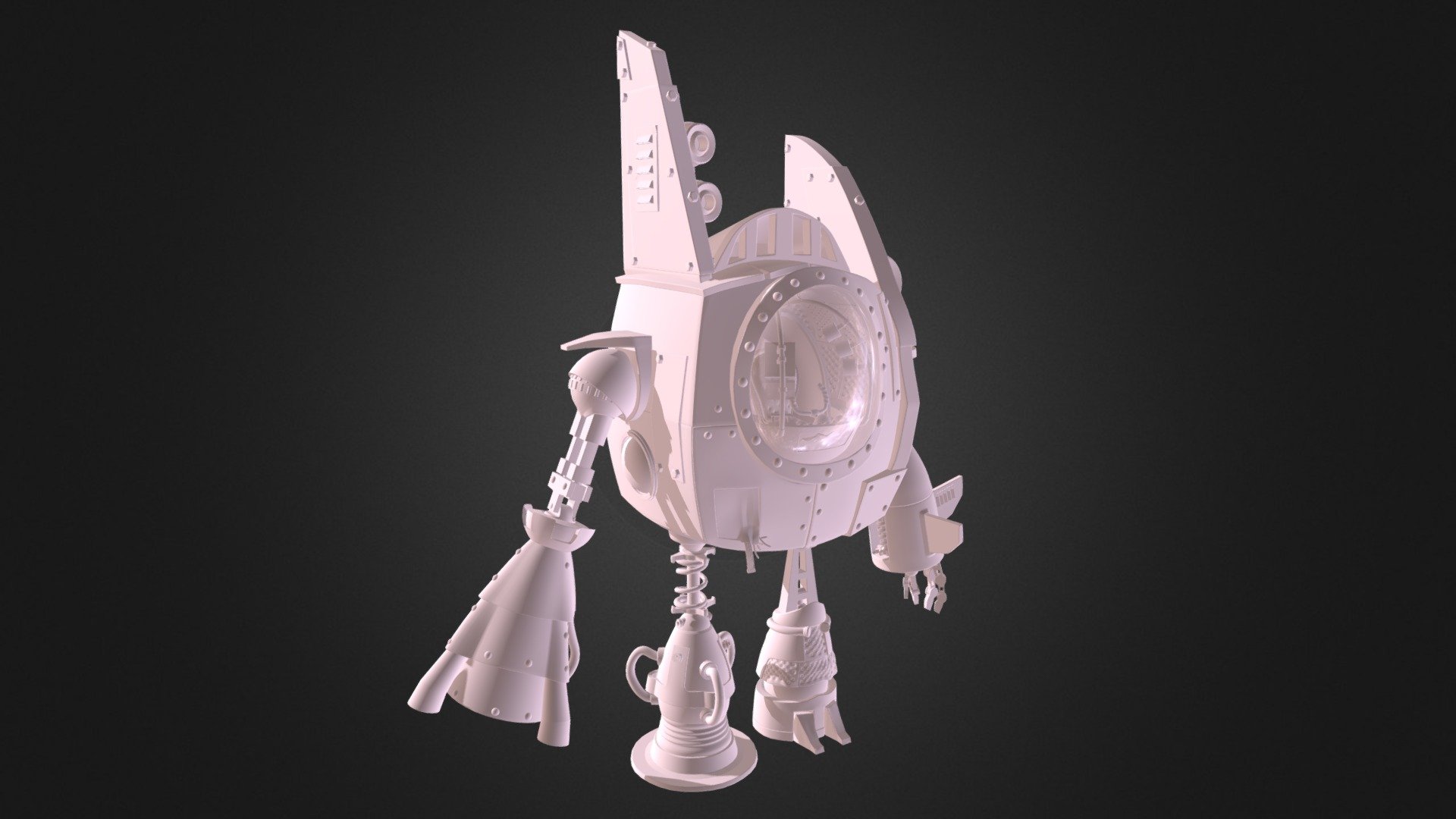 Inva Scrap Robot 1 - 3D model by Ralph McCoy (@designralphmccoy ...