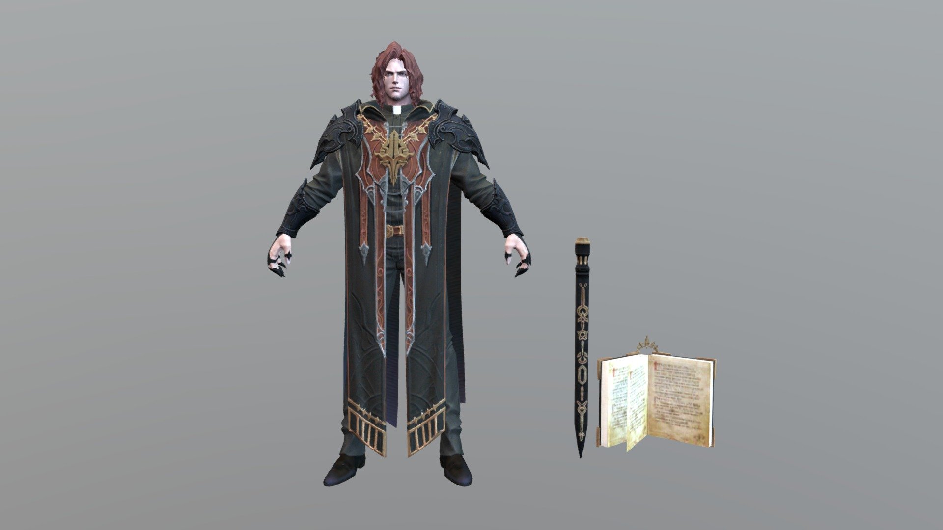 Priest - Download Free 3D model by Chenchanchong [fd43670] - Sketchfab