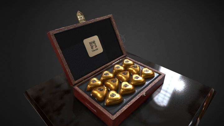 Edible-gold 3D models - Sketchfab