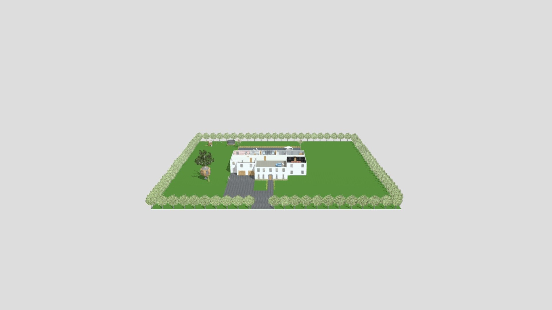 Dream Home - Download Free 3D model by Home Design 3D (@homedesign3d ...