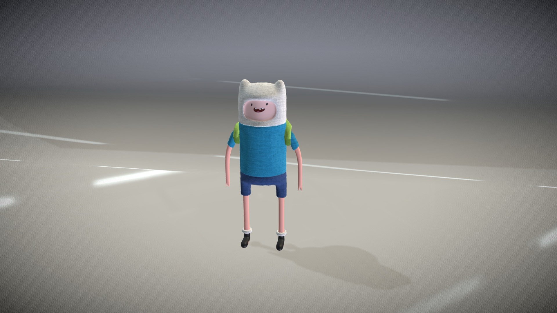 Character Finn - 3D model by bixxdoxx [fd48482] - Sketchfab