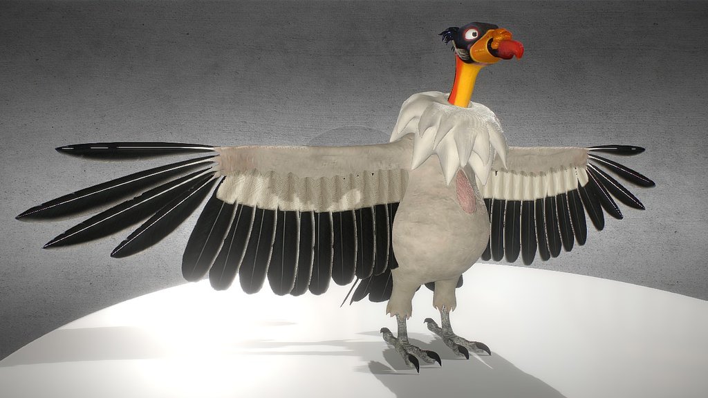 Hector_El_Gallinazo_Rey - 3D model by Mauroalzate (@maoalgary) [fd4860f ...