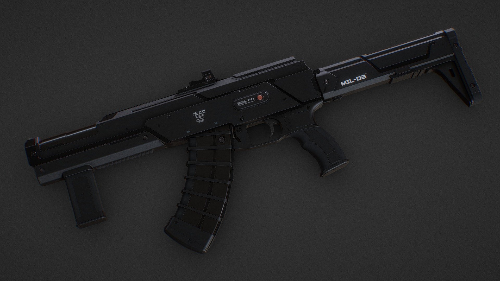 SMG - Buy Royalty Free 3D model by re1monsen [fd4878b] - Sketchfab Store