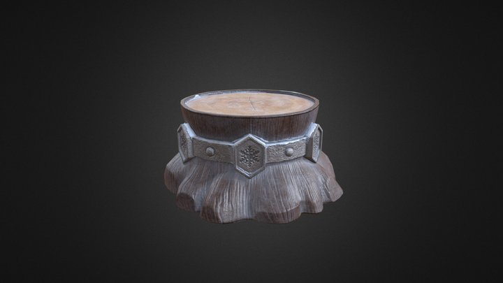 Wood-log 3D models - Sketchfab