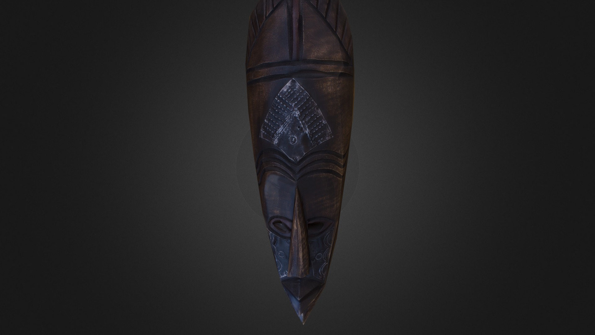 African mask - low poly - 3D model by NekoBaby (@sarfios) [fd4948f ...