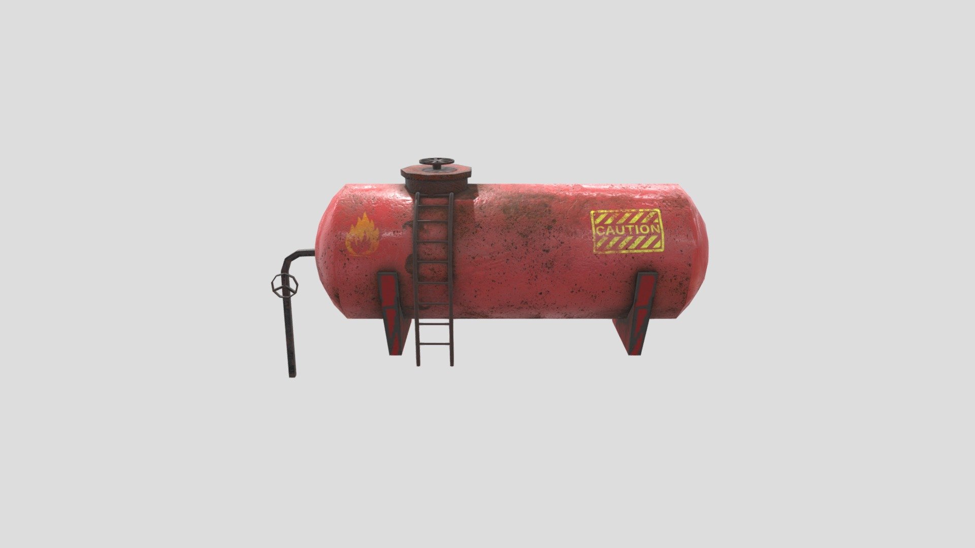 OIL TANK - 3D model by jawadhashmii [fd4badd] - Sketchfab