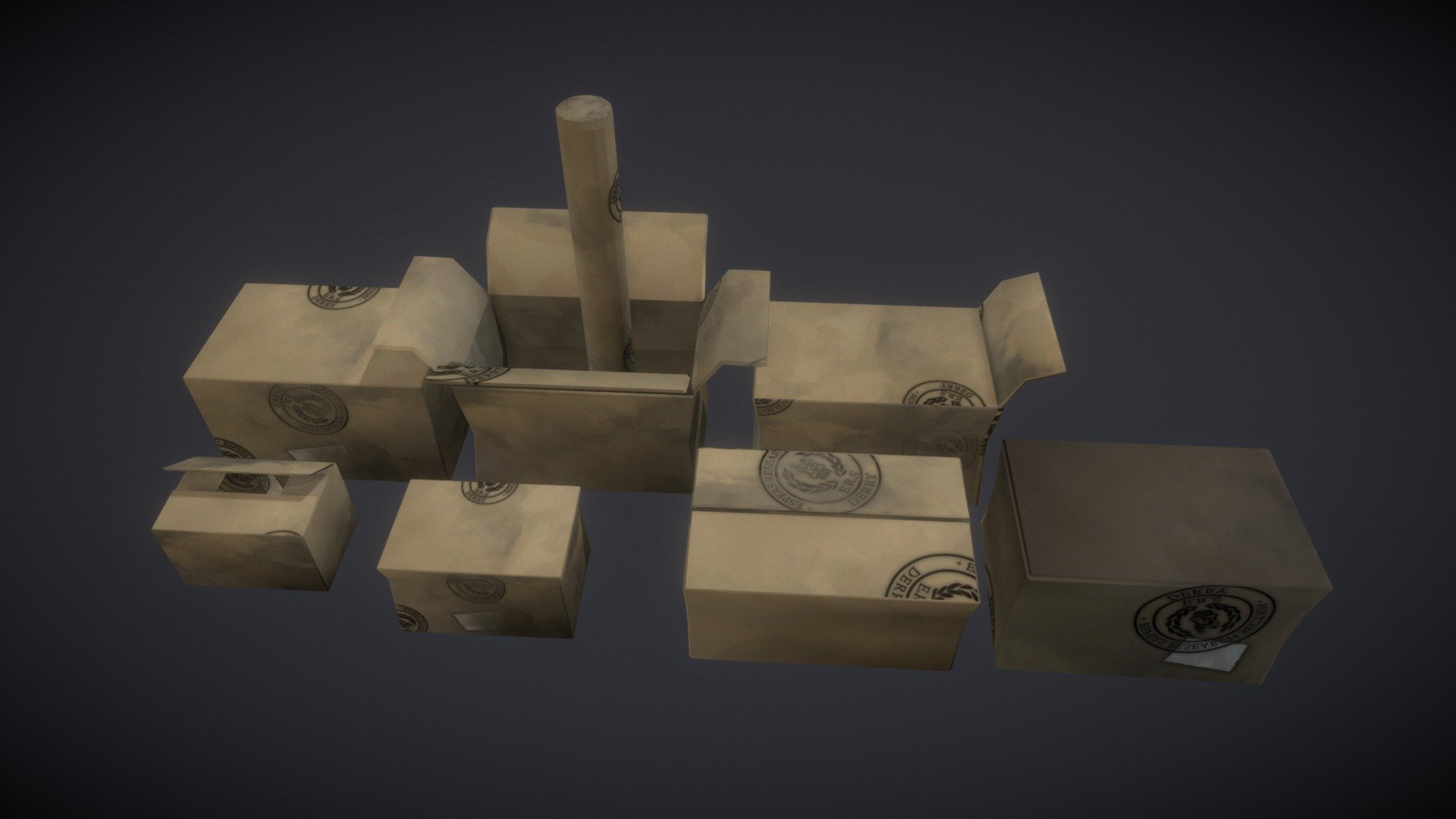 Cardboard - 3D model by Uthak (@JuLuisUnity) [fd4dad3] - Sketchfab