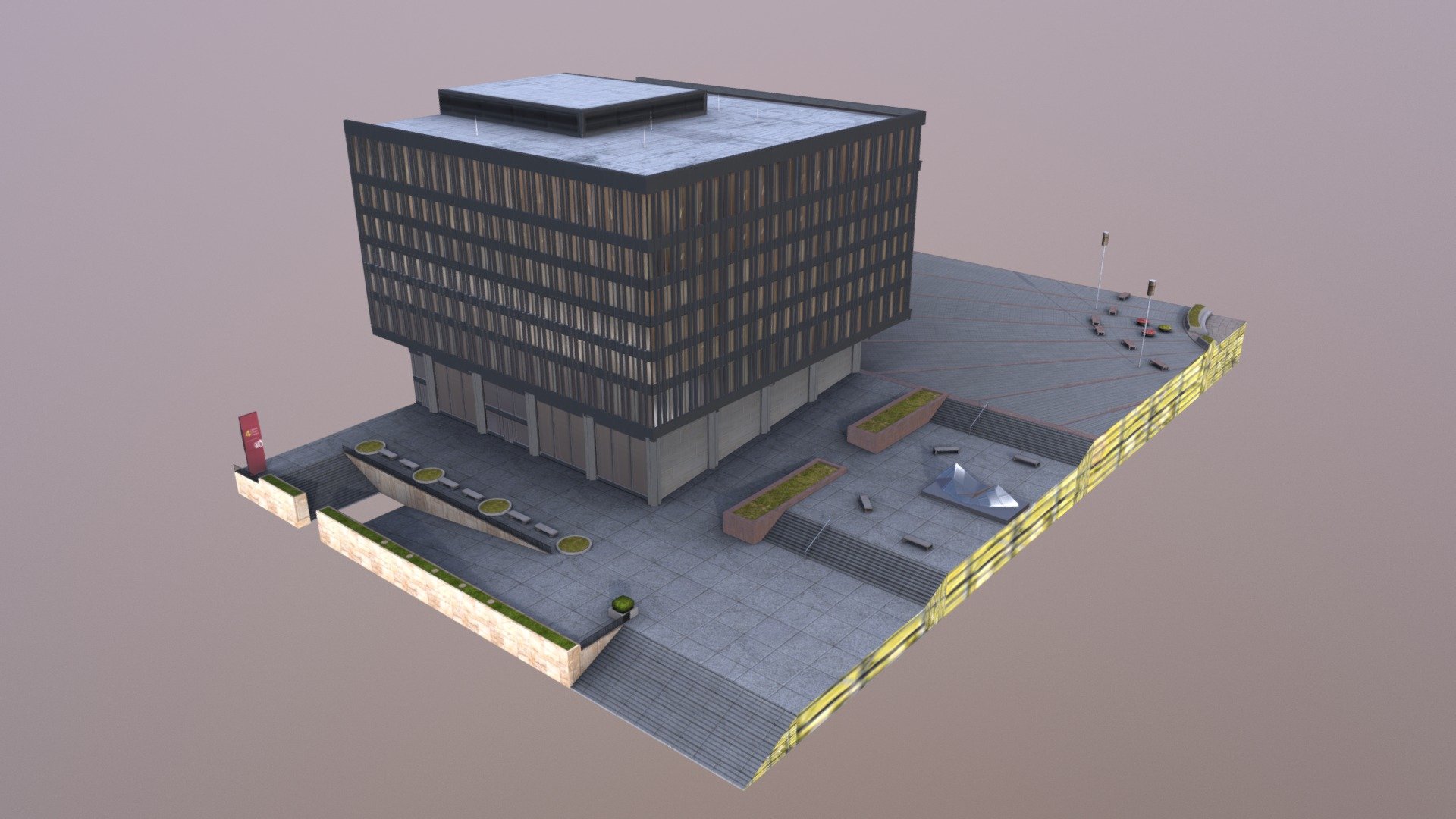 WTC Part 06 - 3D model by BoldlyBuilding (@TitanicKyle) [fd4e058 ...