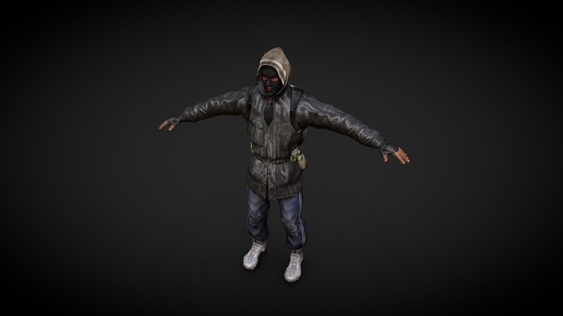 Stalker Bandit 1a Mask - Download Free 3D model by 3D MODELES FROM S.T ...