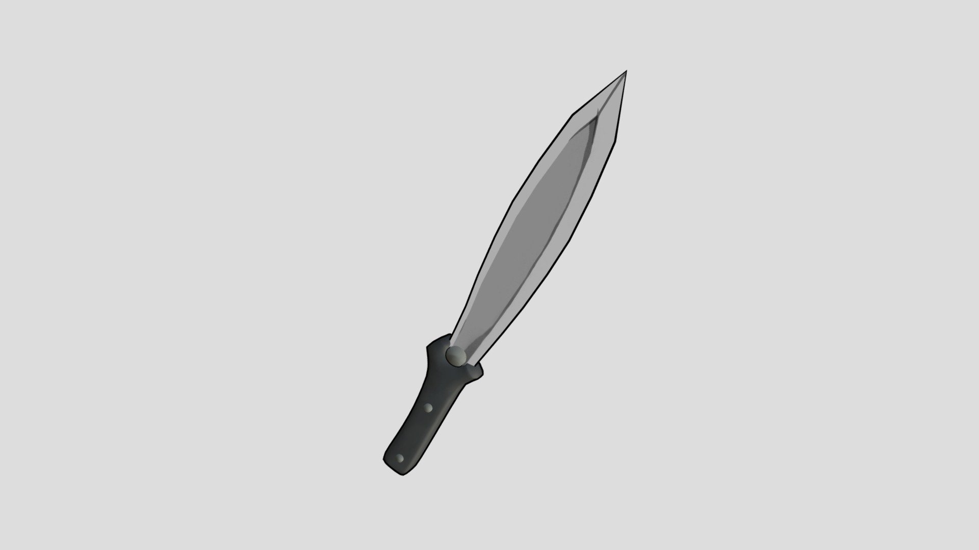 Madness combat Knife Barong machete - Download Free 3D model by Moonify ...