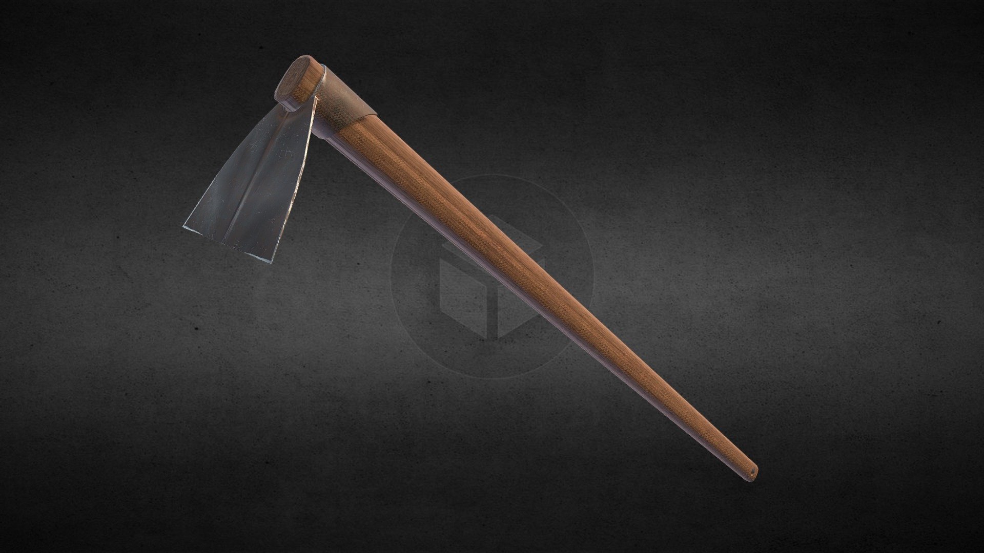 Tool Practice Hoe Download Free 3D Model By Mateus Schwaab Mehrus