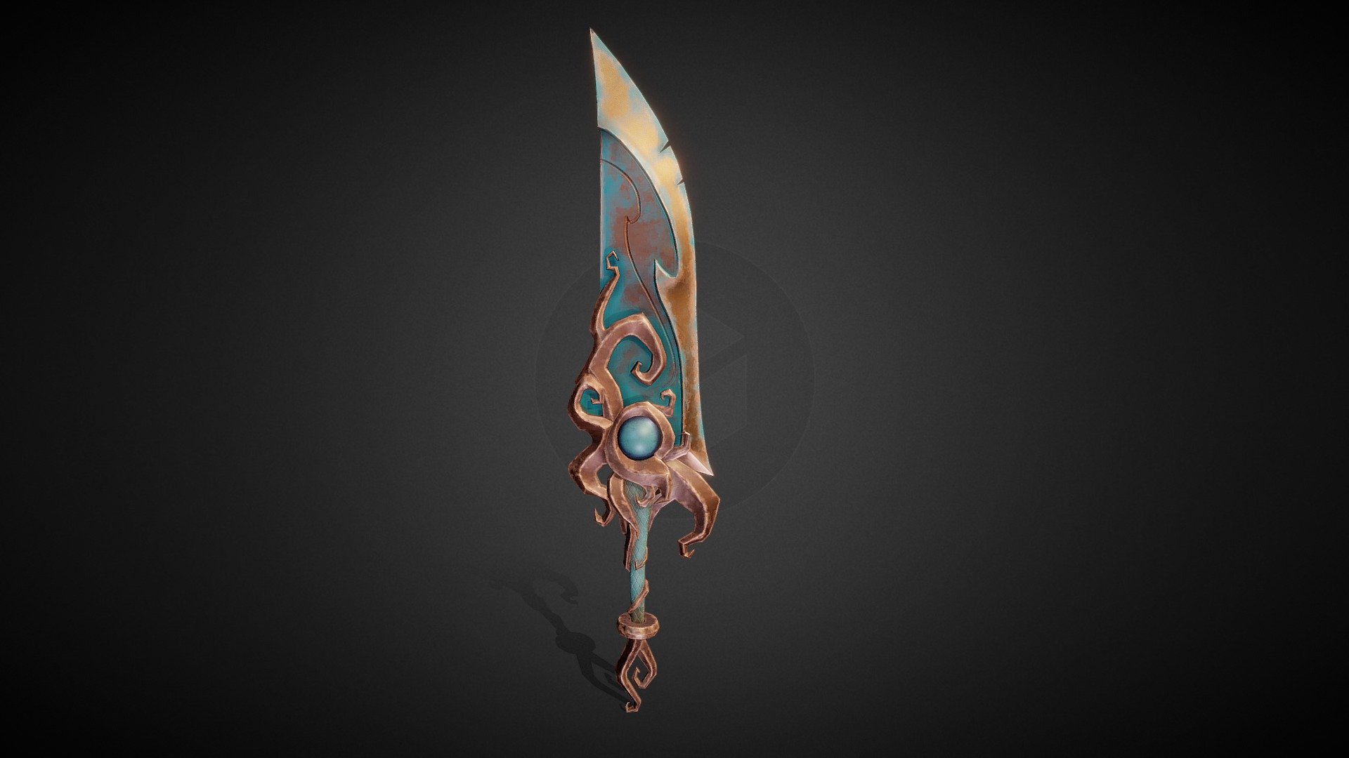 Stylized_weapon - 3D model by rishikeshwar419 [fd518b5] - Sketchfab