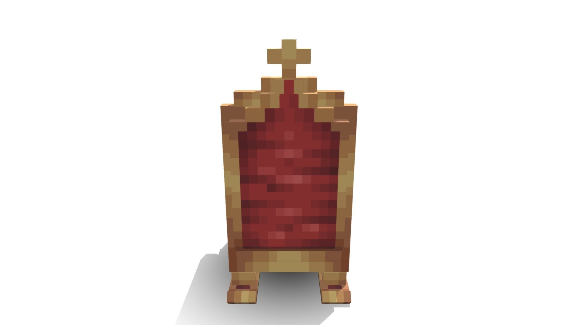King chair - 3D model by DE3P (@d3ep) [fd5630a] - Sketchfab