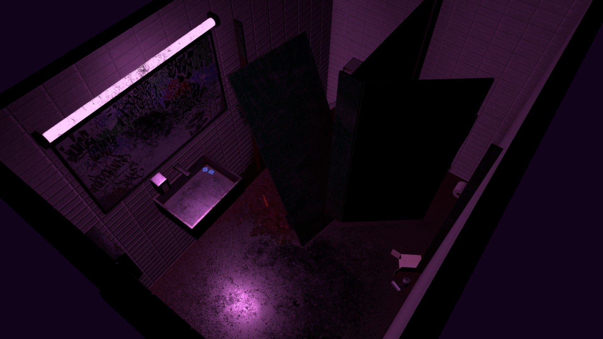 Back-alley Nightclub Bathroom - Download Free 3D model by ashures ...