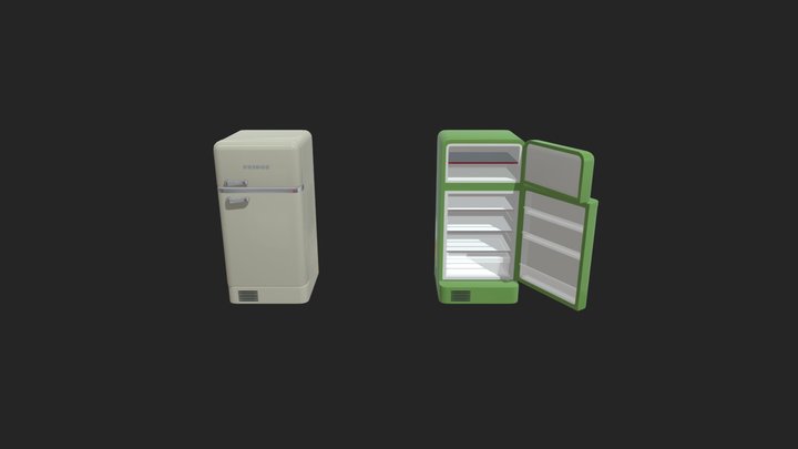 Fridge 3D models - Sketchfab