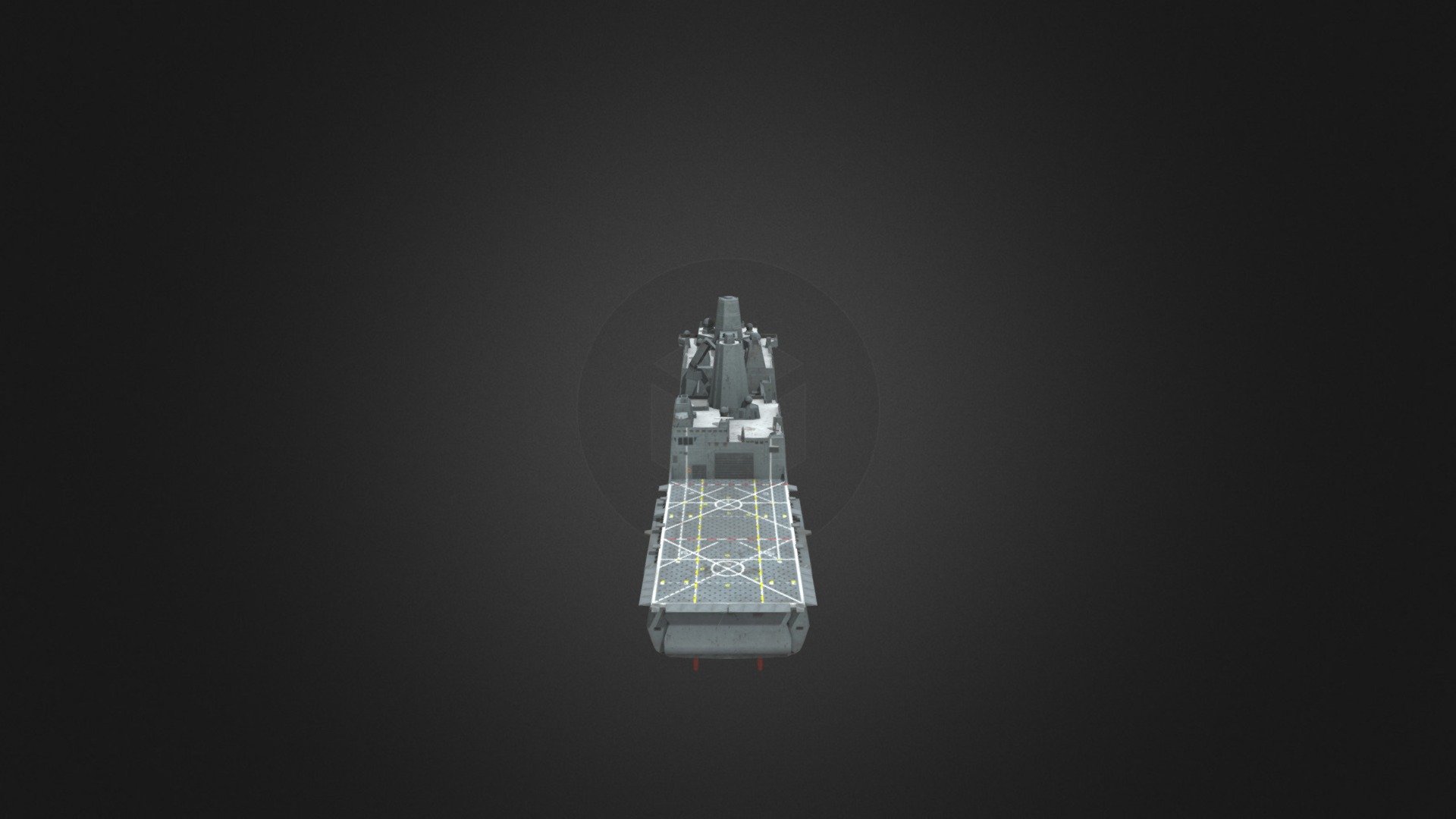 Asset - Army - USS Anchorage - 3D MODEL Low-poly - 3D model by InCom ...