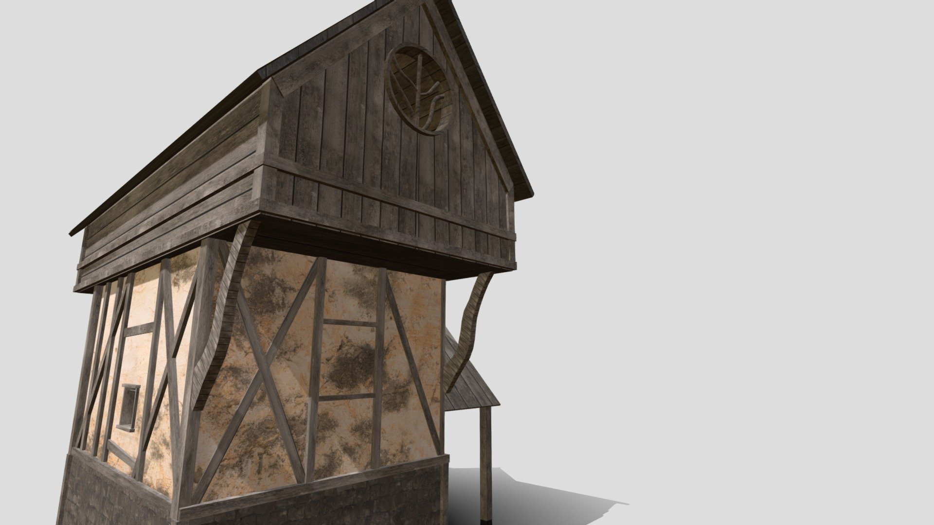 Medieval House - Download Free 3D model by Lofvu [fd5a743] - Sketchfab