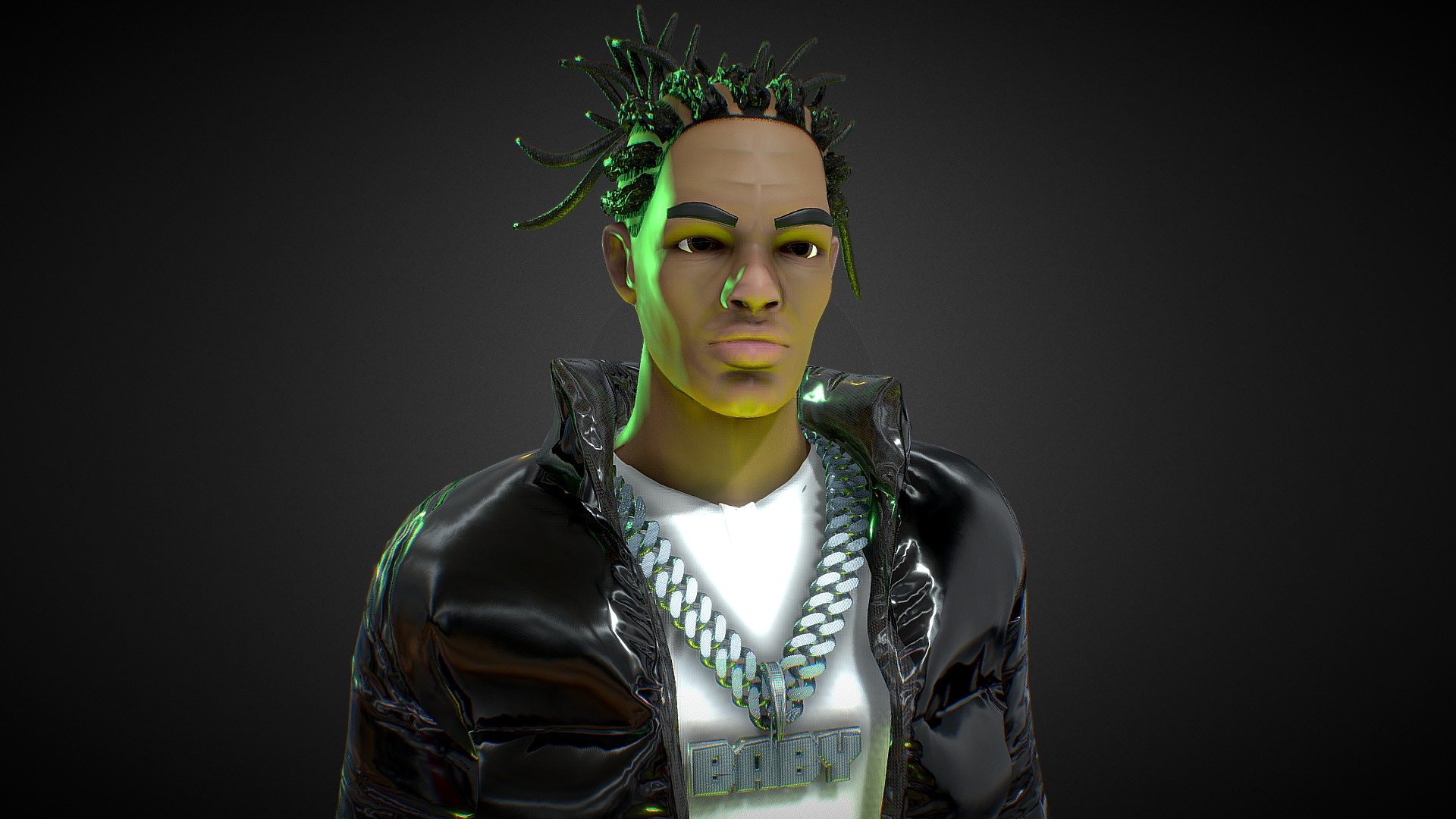 Lil Baby - Stylized - Buy Royalty Free 3D model by Tiko (@tikoavp ...