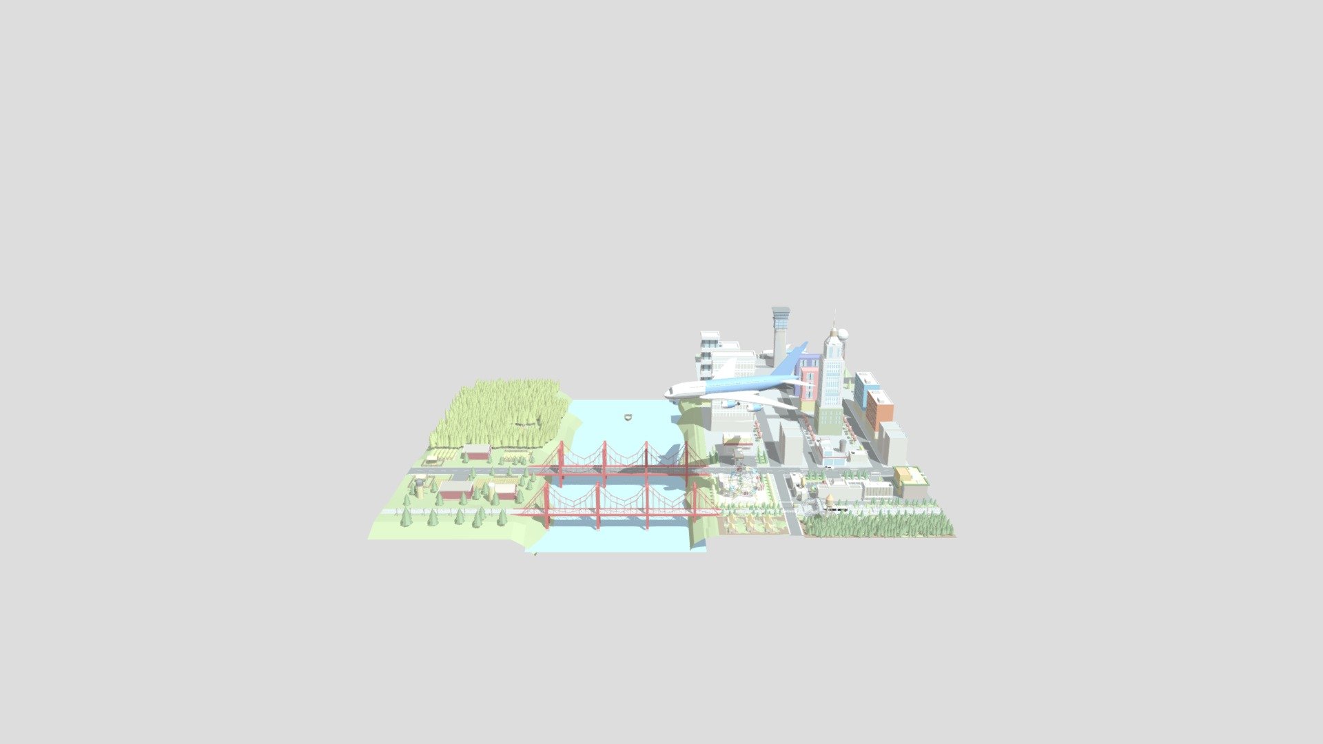 low-poly-city-pack - 3D model by micaiaha1780 [fd5c8e7] - Sketchfab