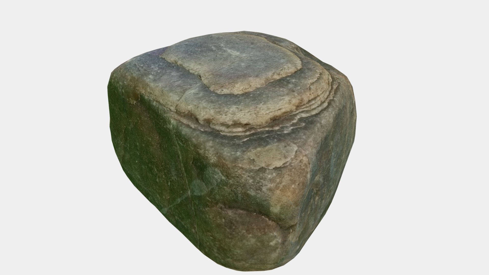 Square-ish Rock - 3D model by FenFox (@Fennecai) [fd5de32] - Sketchfab