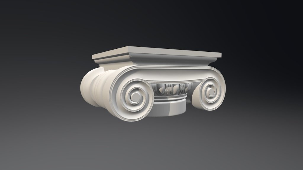 Ionic Cap V3 Edit - 3D model by heterarch [fd5e34a] - Sketchfab