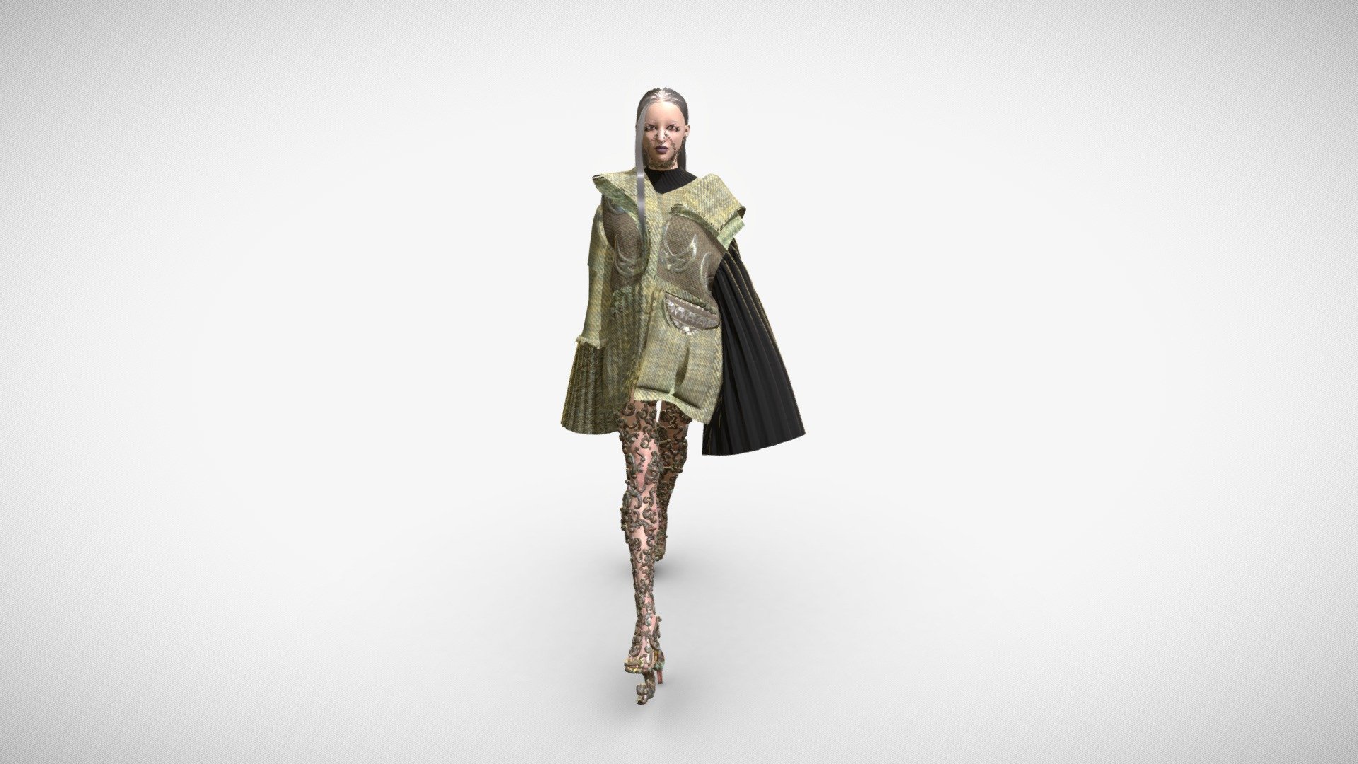 Synergy 1 - Cybercouture - 3D model by bach (@sgicreator) [fd5e443 ...