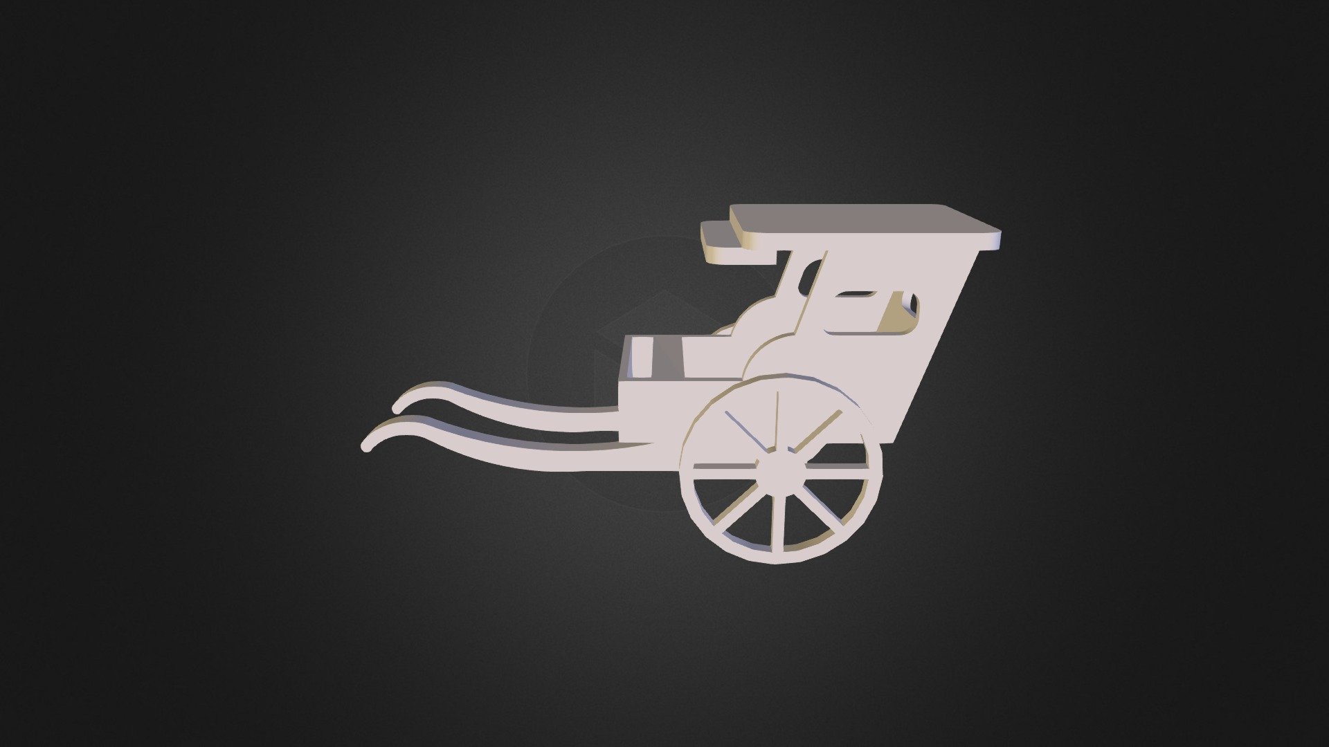 kalesa - 3D model by louigi [fd5fb5d] - Sketchfab