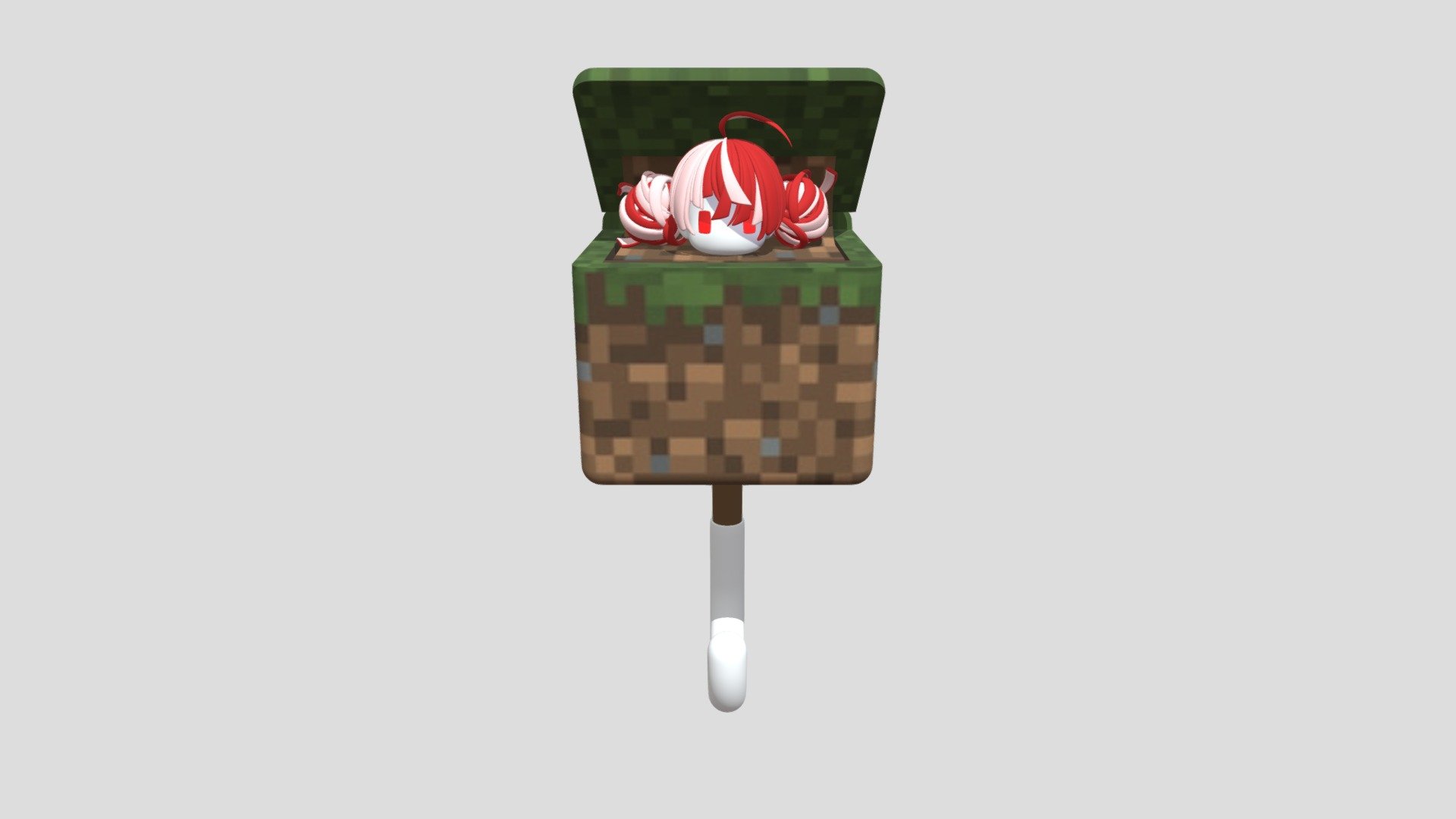 Kureiji Ollie key hook minecraft - 3D model by hendorisama [fd61e42 ...
