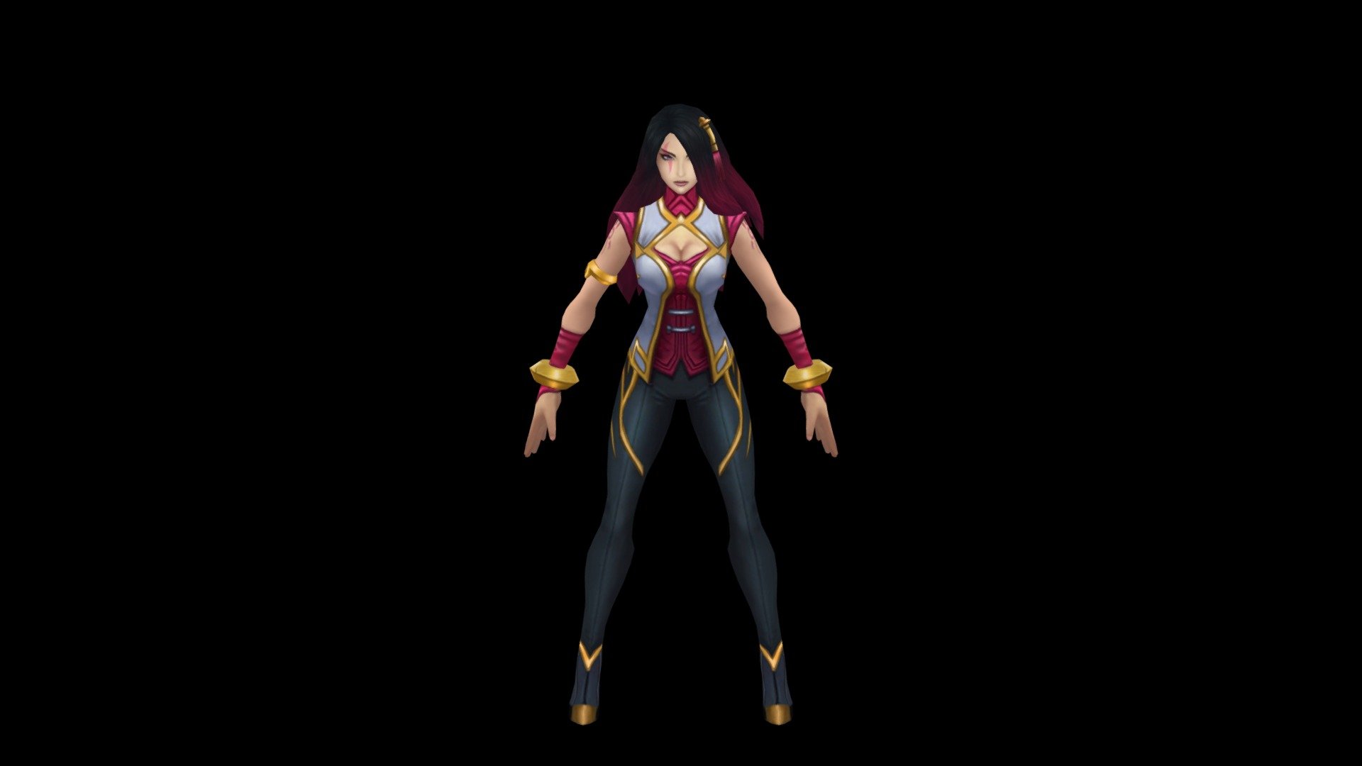 Katarina Up - 3D model by Hoàng Phan Nhật Huy (@bincoi2210) [fd63079 ...