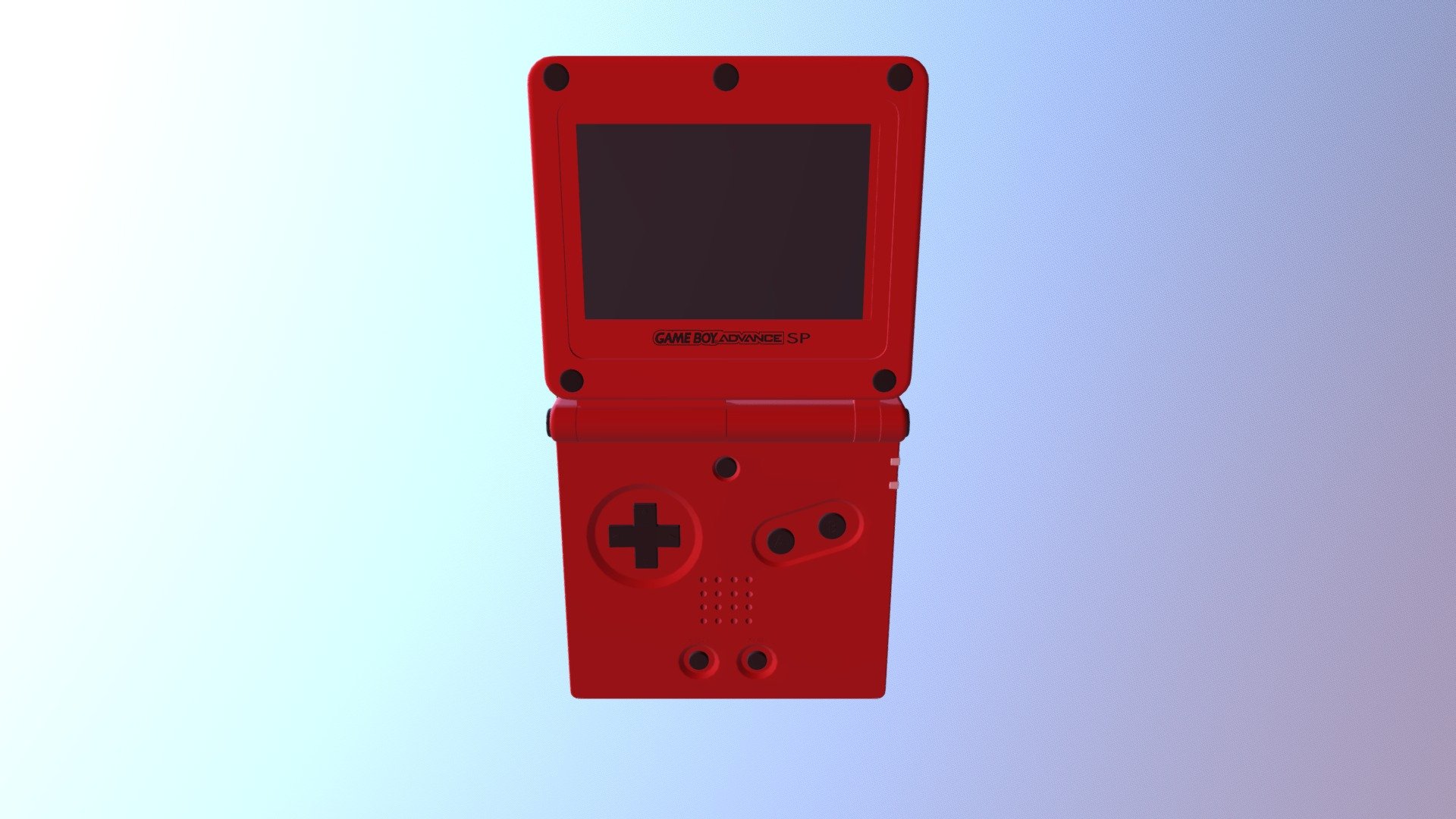 Game Boy Advance SP - 3D model by andresbetancourt [fd63f27] - Sketchfab