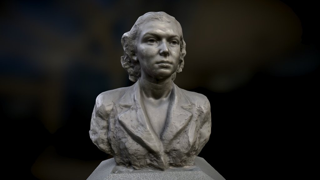 Bust of Violette Szabo - Download Free 3D model by Thomas Flynn ...