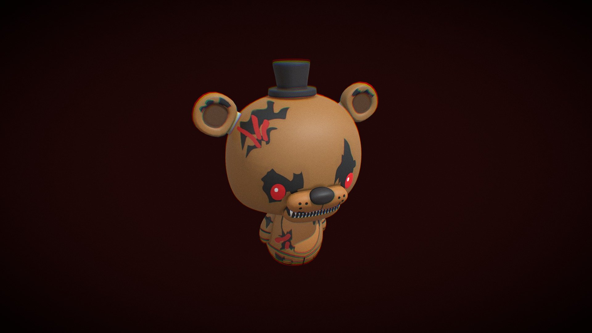 Nightmare Freddy - Download Free 3D model by royalroyaltymodel112 ...