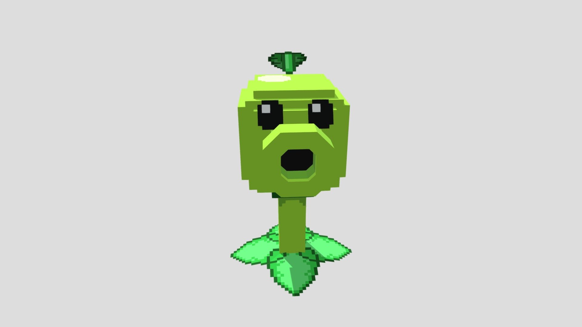 Pea shoter Minecraft Model - Download Free 3D model by Dark tv ...