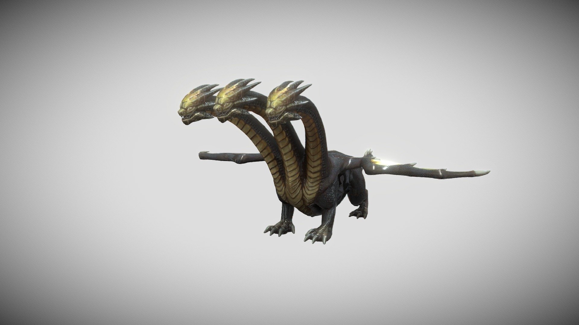 King Ghidorah - Download Free 3D model by Adamcoalwalker2 (@af343454 ...