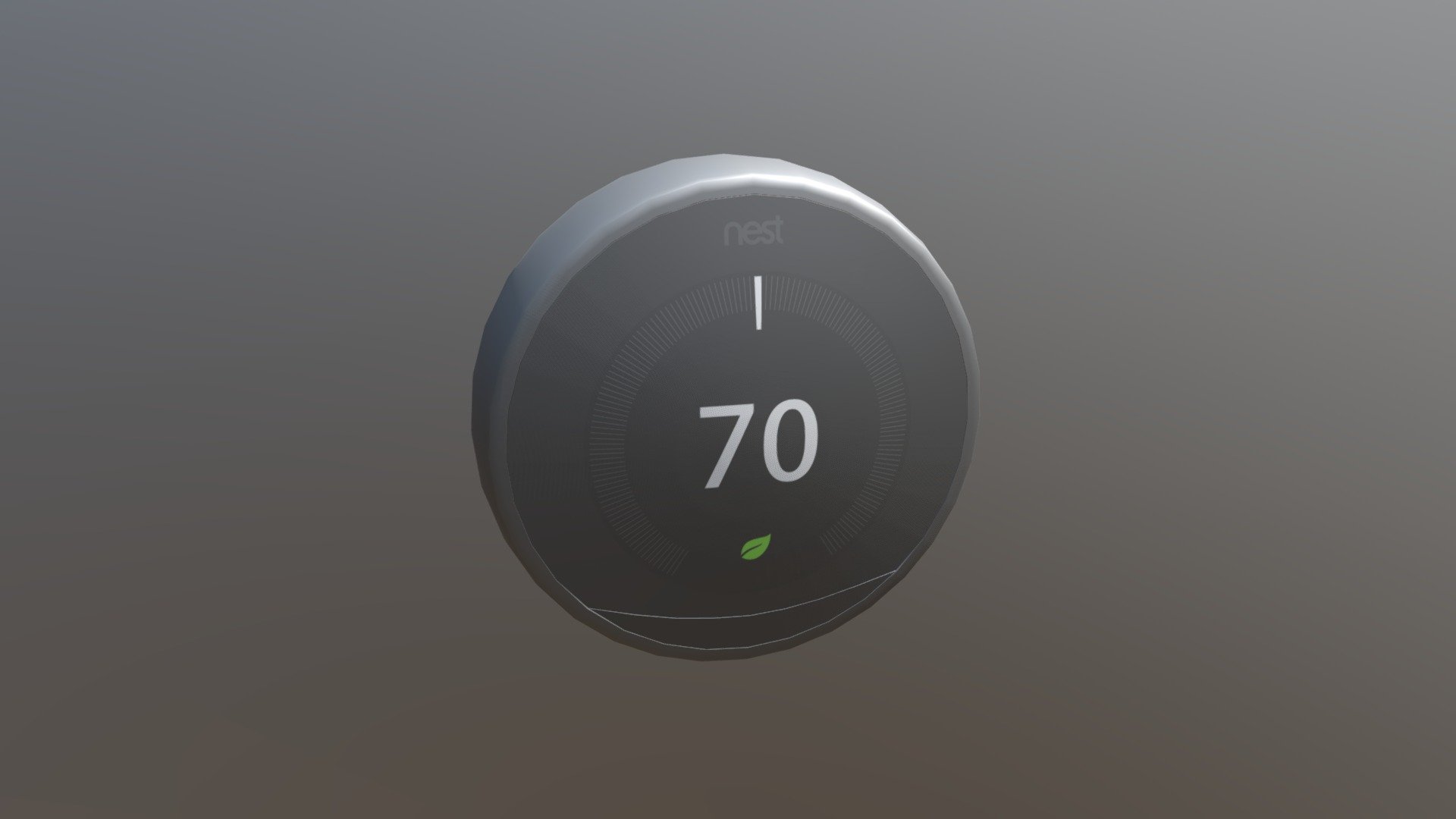 Nest Smart Thermostat On - 3D model by Colin (@cmtuggl) [fd675b1 ...