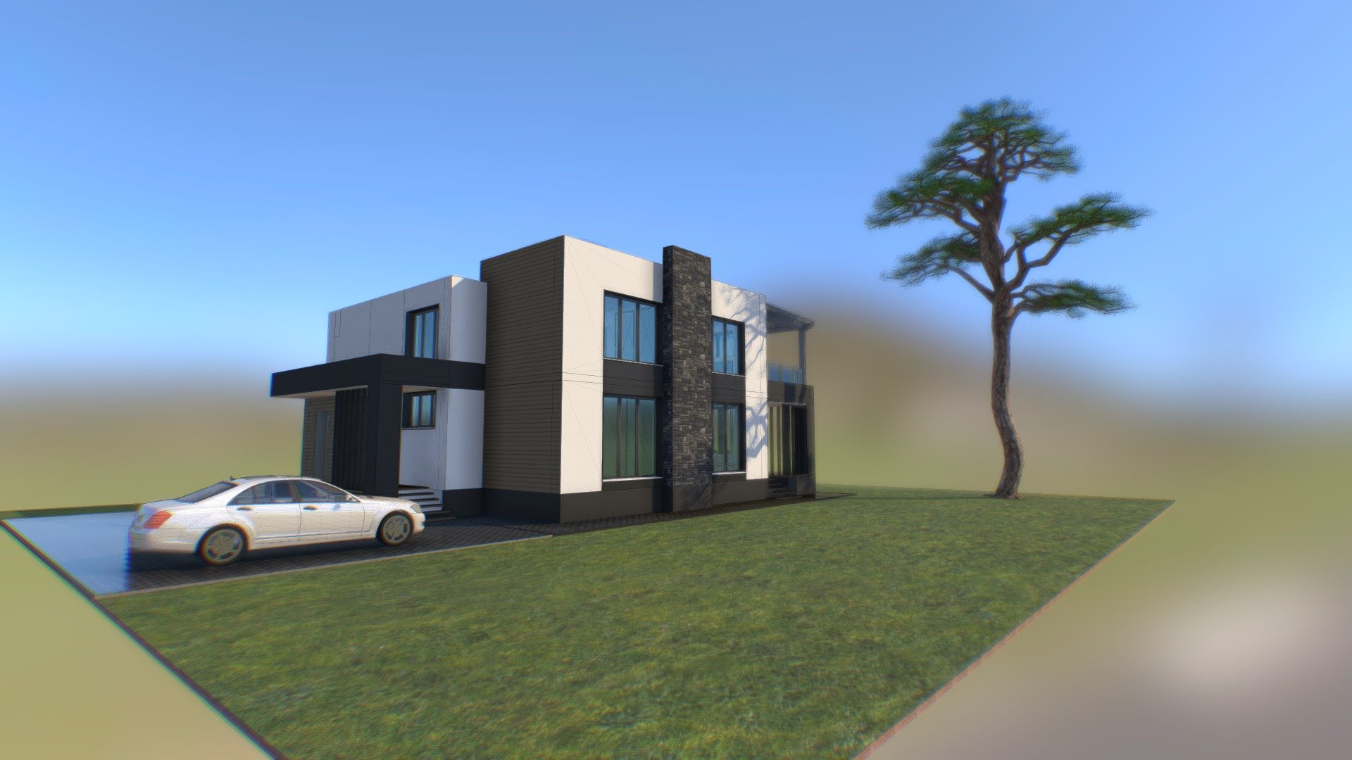 High Tech 3 3d - Buy Royalty Free 3D model by VRA (@architect47 ...