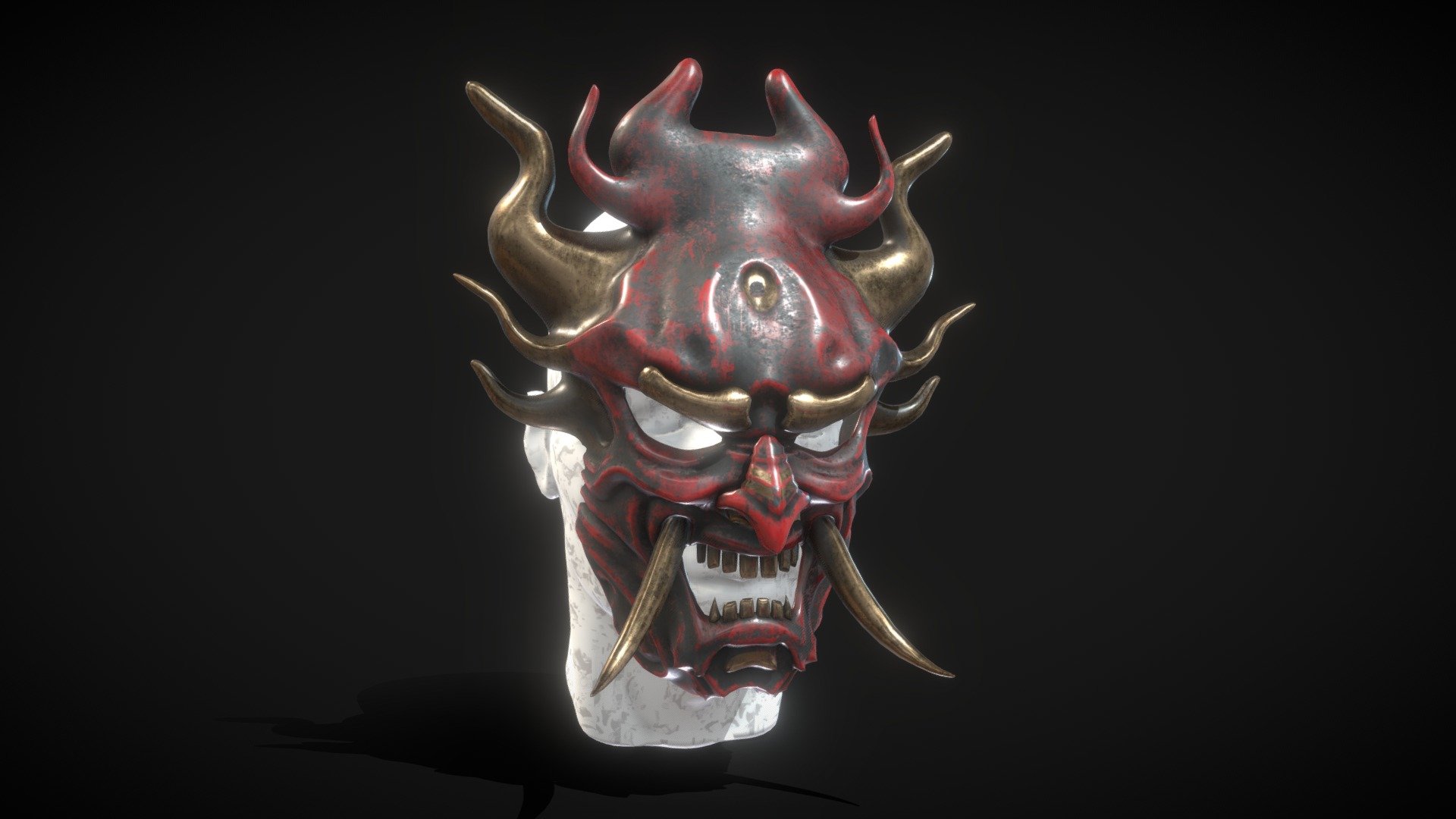 Mask Oni Horror Game Ready - Japanese Bundle 1 - Buy Royalty Free 3D ...