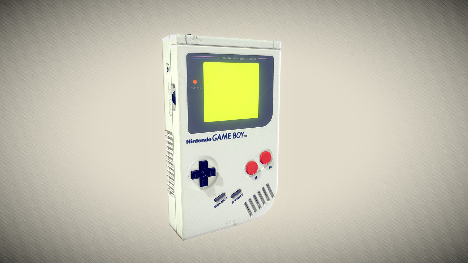 Game Boy Classic - 3D model by danilodifalco [fd69004] - Sketchfab